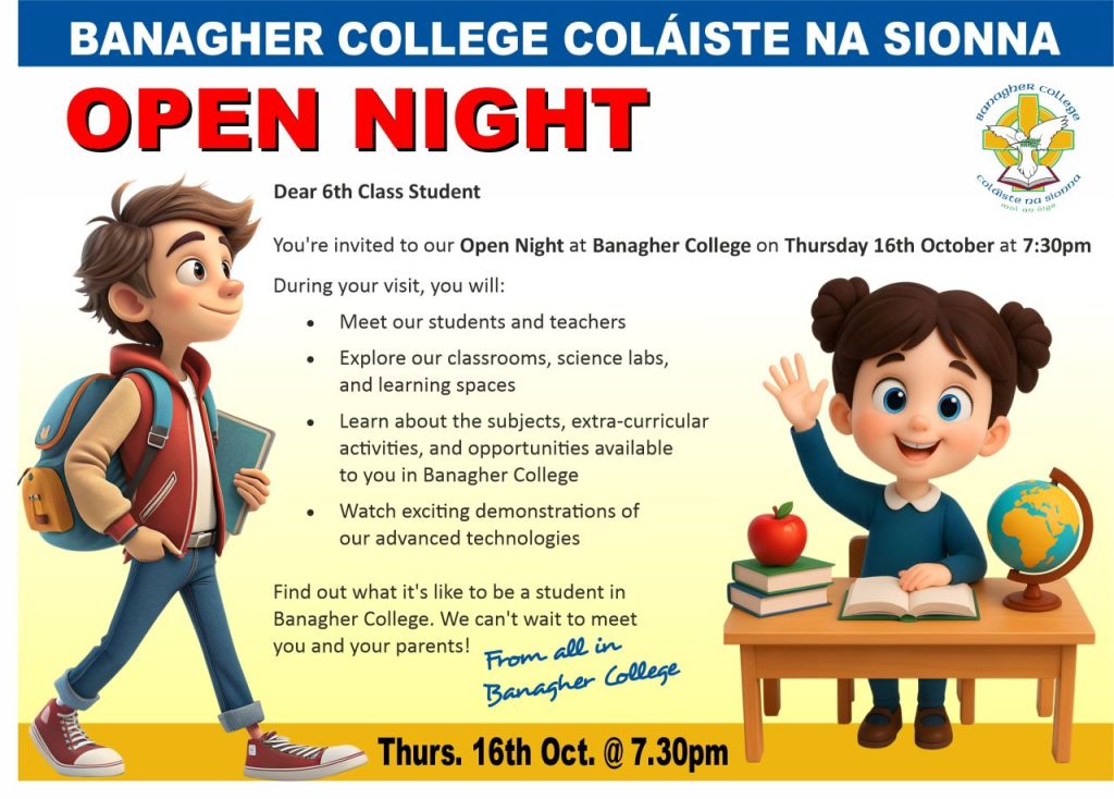 Banagher College, Coláiste Na Sionna